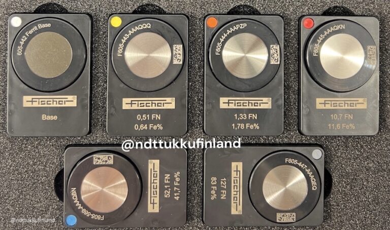 FMP30 ferritoskooppi kalibrointisarja CAL T-set ferrite – Suomen NDT ...